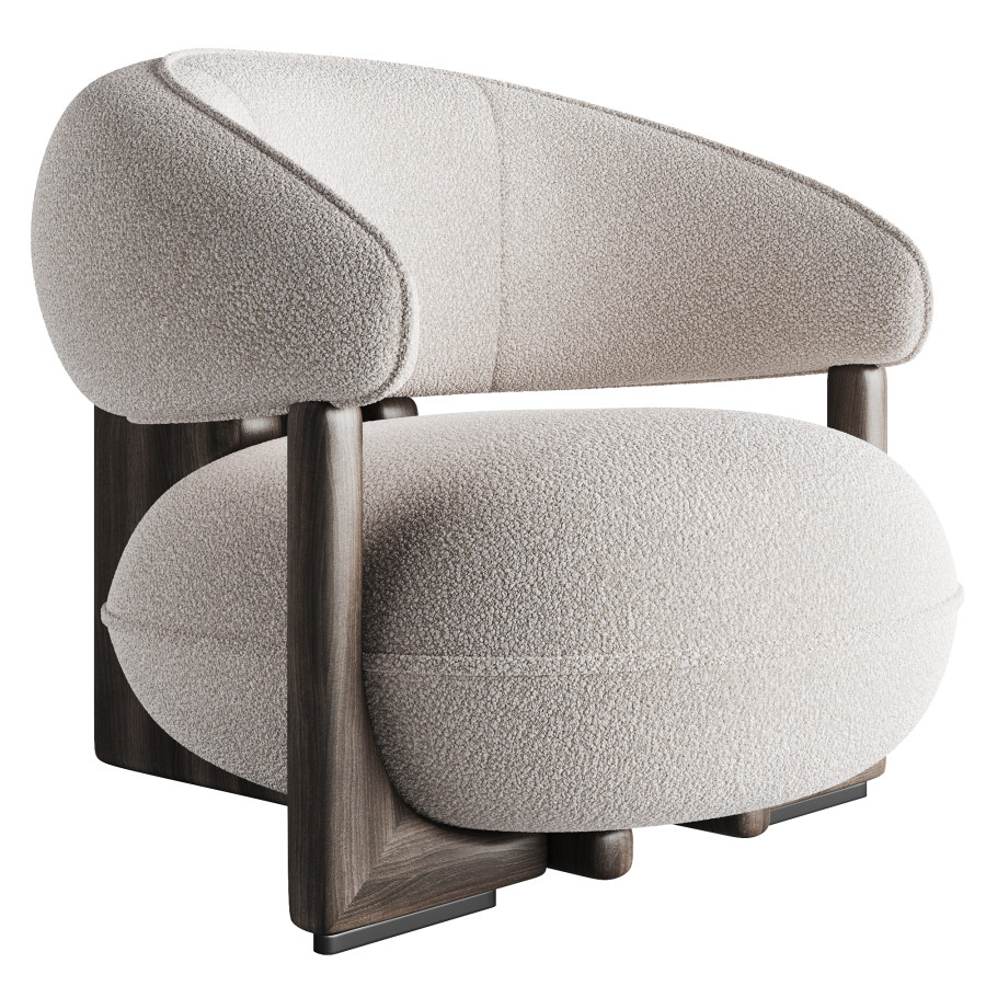 Cattelan Italia Ruby Lounge Chair 3D Model for Corona | CGMood