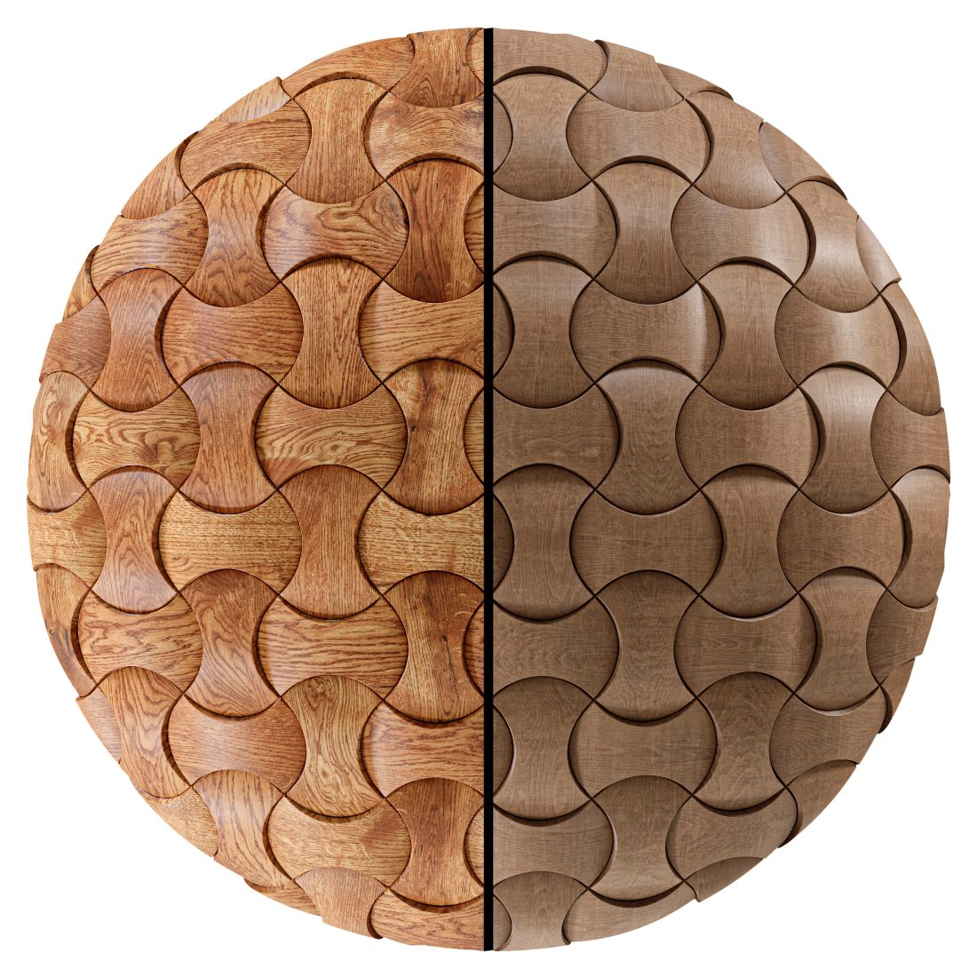 Art Wood 24 (seamless) - 3D Model for VRay