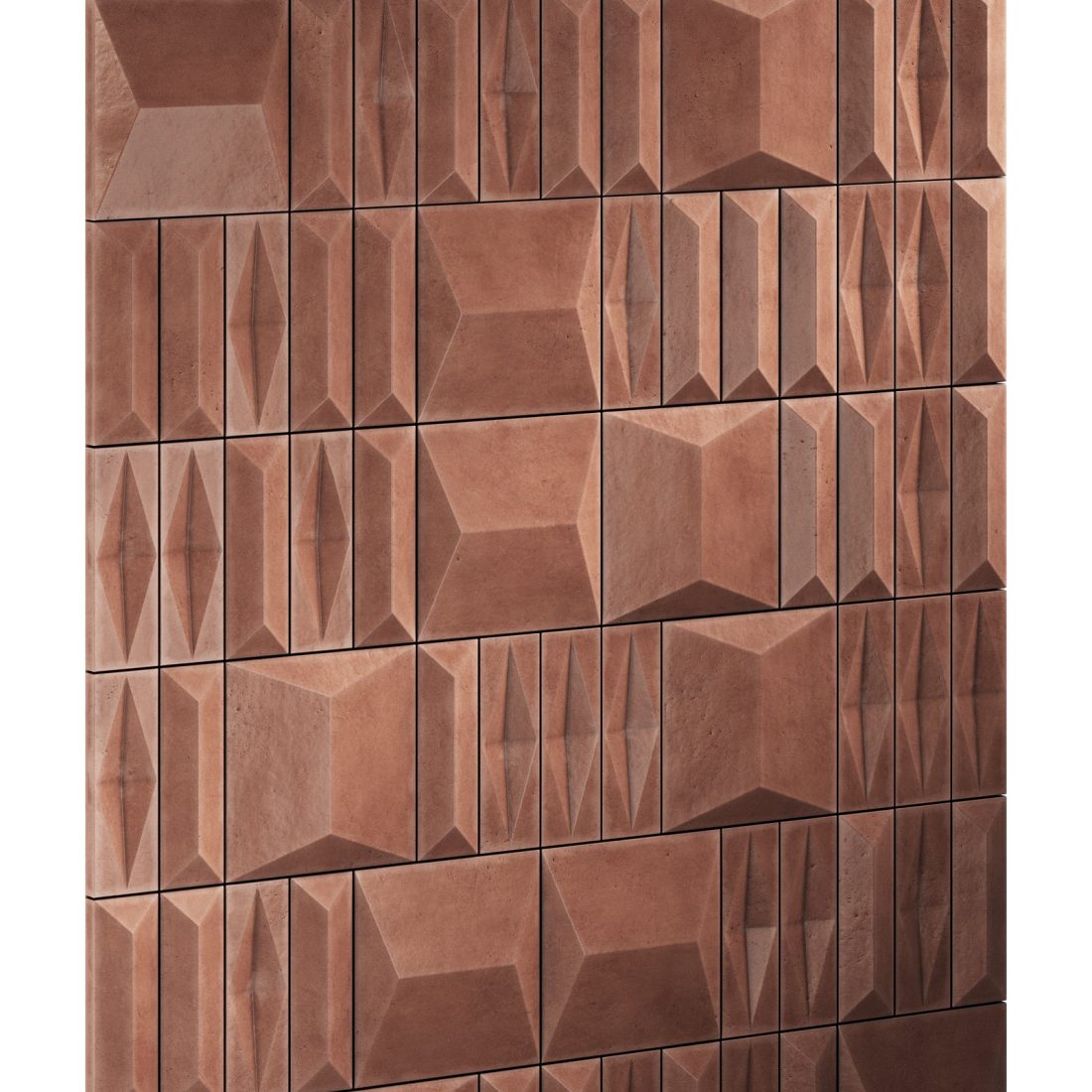 Ceramic Tiles Wall Panel - 3D Model for VRay, Corona