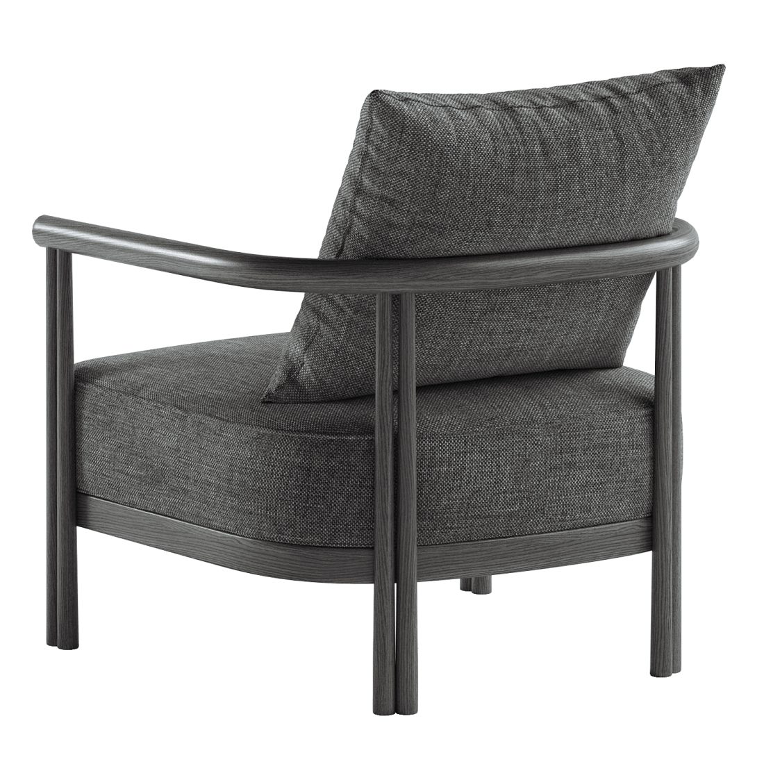 Cove Teak Lounge Chair 3D Model for VRay, Corona | CGMood