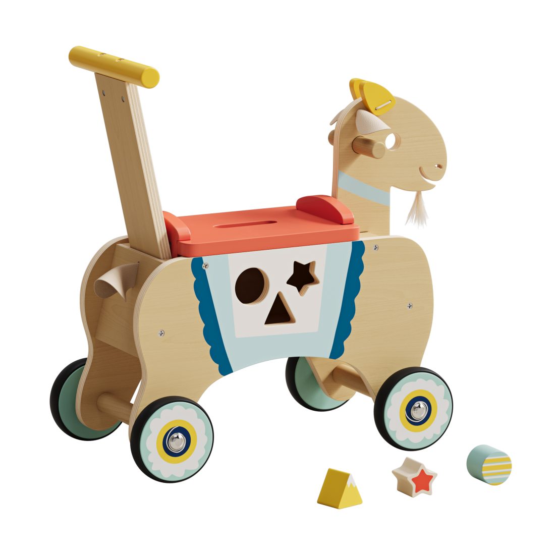 Goat Scooter - 3D Model for VRay, Corona