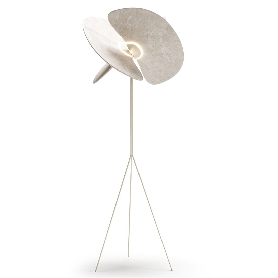 Luceplan Levante Floor Lamp - 3D Model for Corona, VRay
