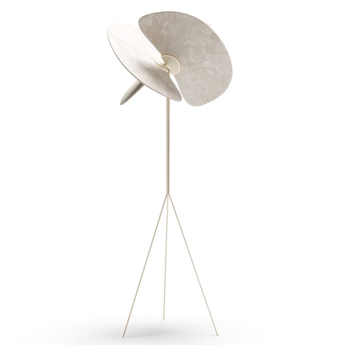 Luceplan Levante Floor Lamp - 3D Model for Corona, VRay
