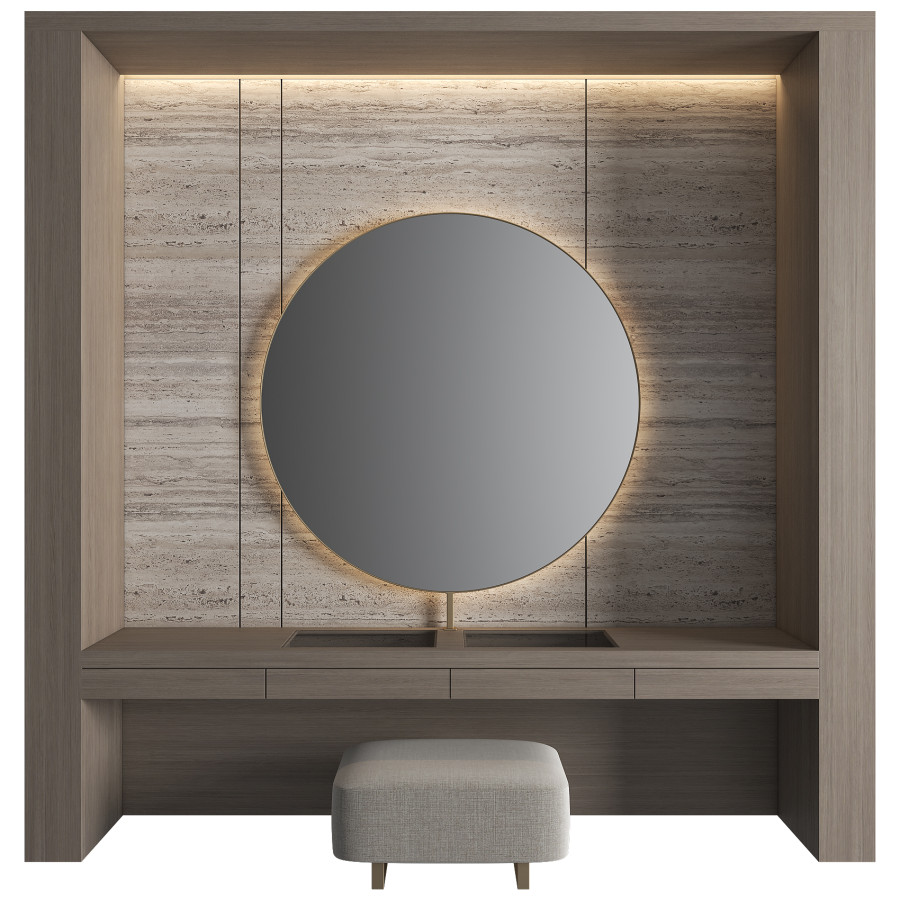 Dressing Table 06 3D Model for VRay, Corona | CGMood
