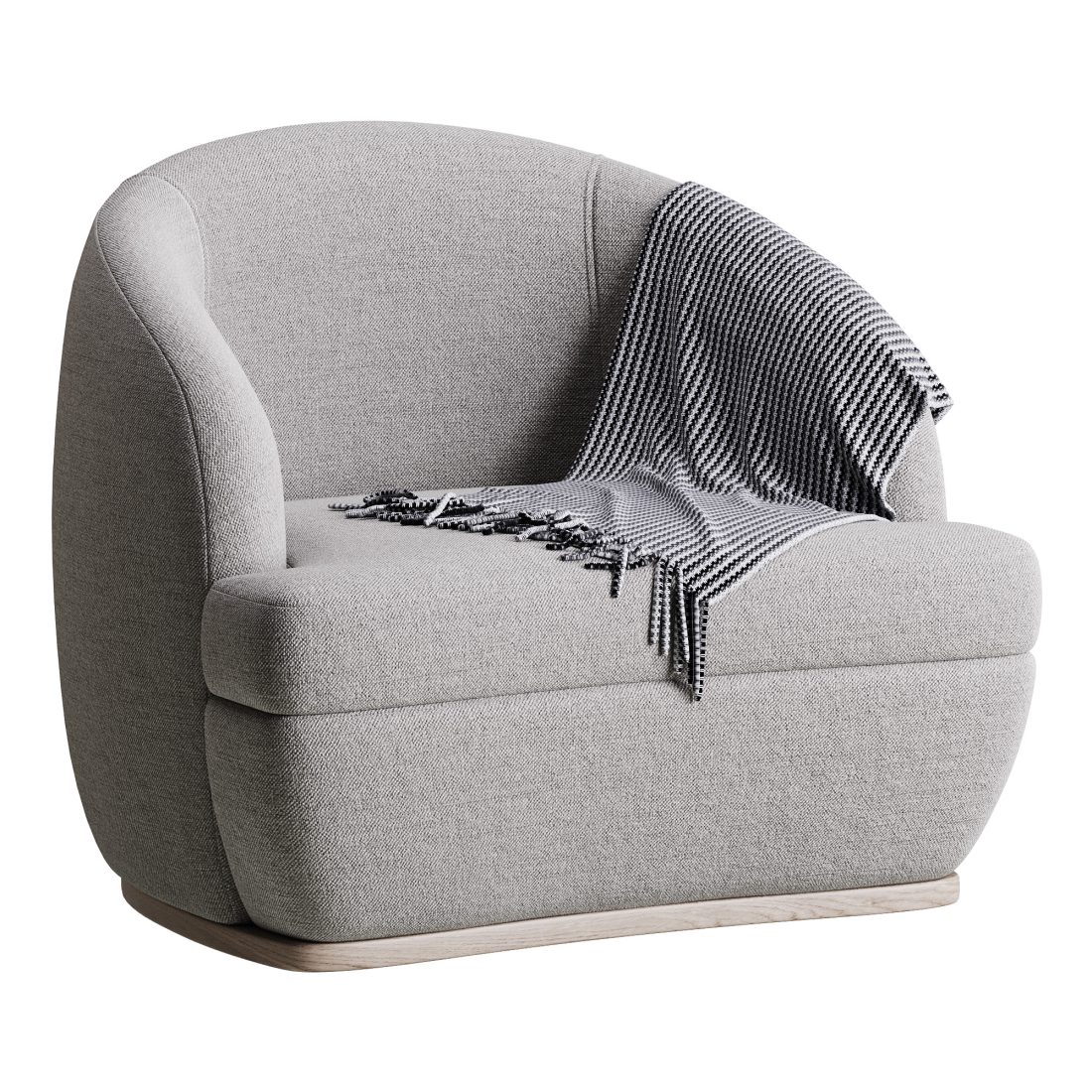 Sandie Swivel Chair 3D Model for Corona | CGMood