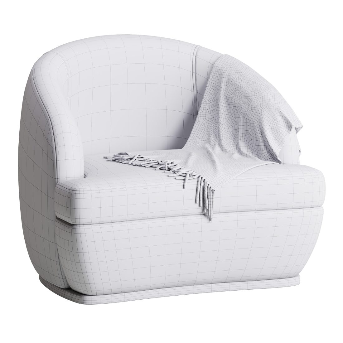 Sandie Swivel Chair 3D Model for Corona | CGMood