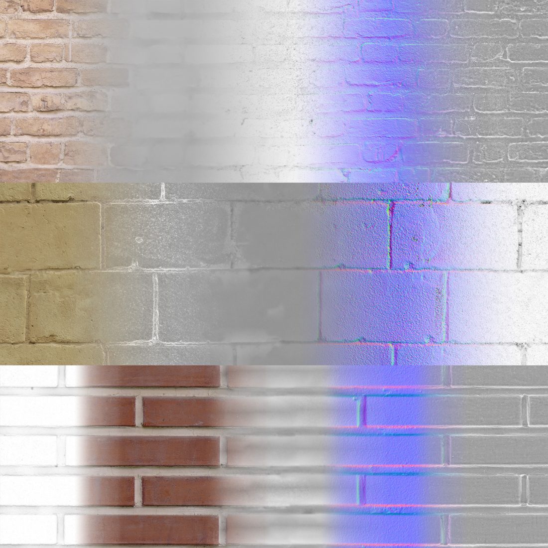 3 Scanned Cement Wall Pbr Textures – Real Scanned - 3D Model for VRay ...