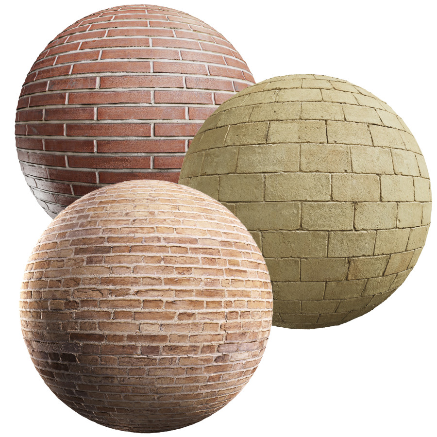 3 Scanned Cement Wall Pbr Textures – Real Scanned - 3D Model for VRay ...