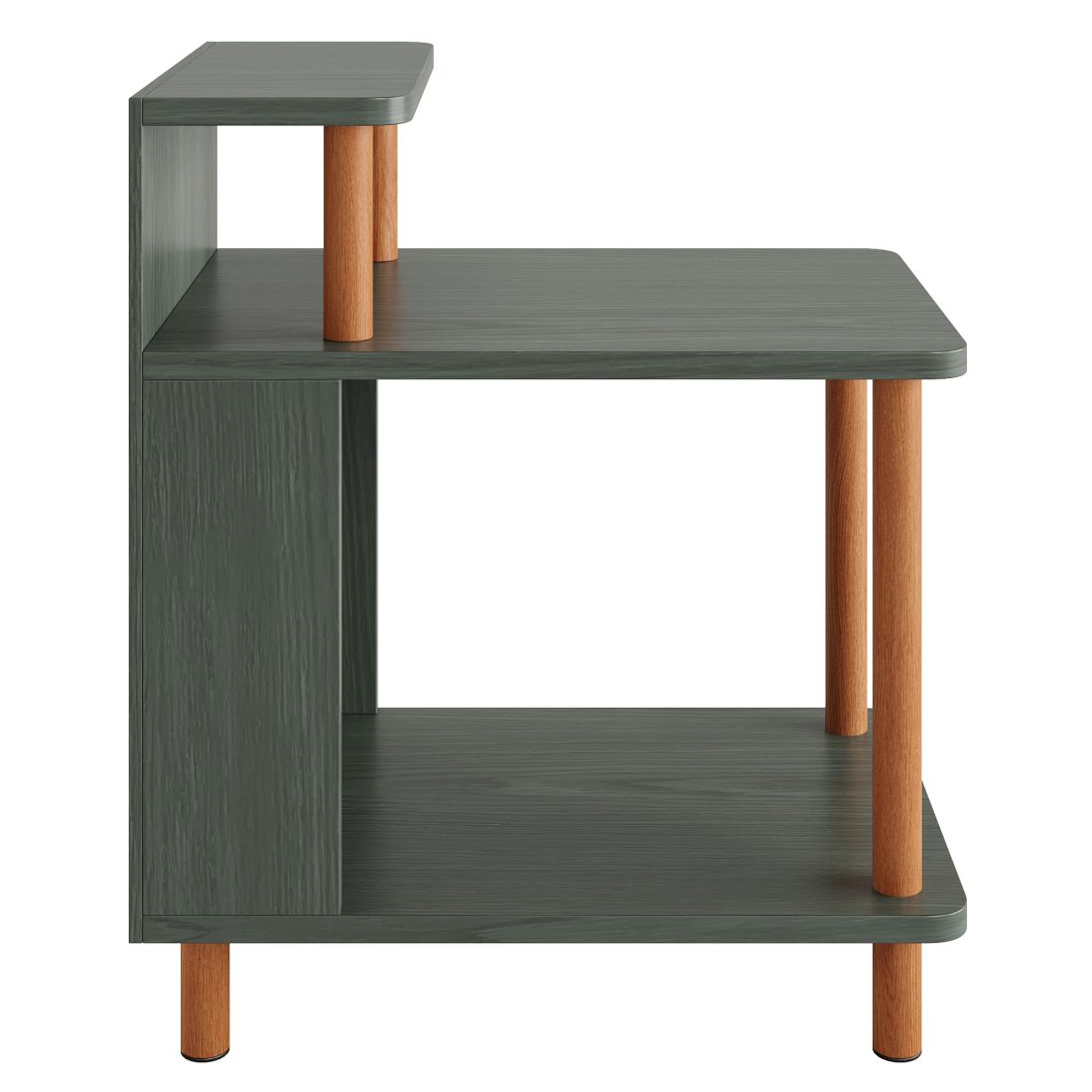 Litfad - Modern Solid Wood Nightstand 3D Model for VRay, Corona | CGMood