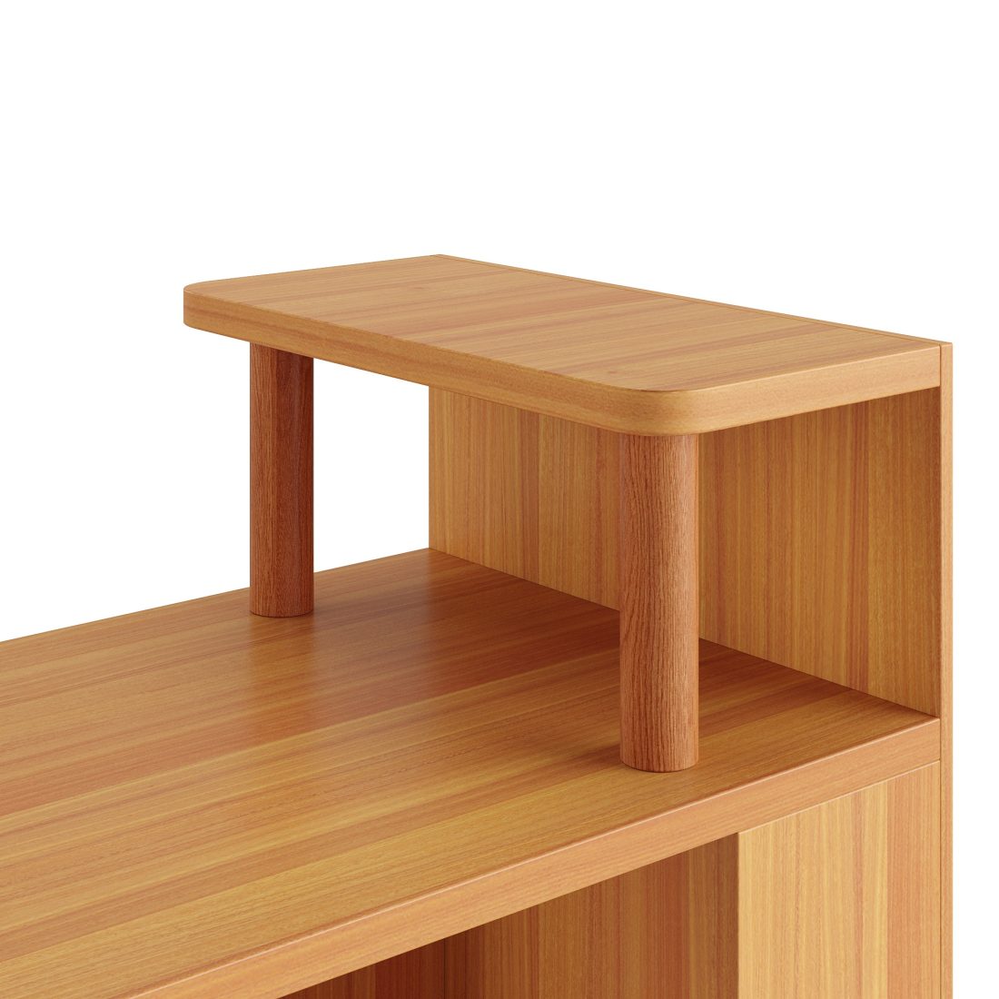 Litfad - Modern Solid Wood Nightstand 3D Model for VRay, Corona | CGMood