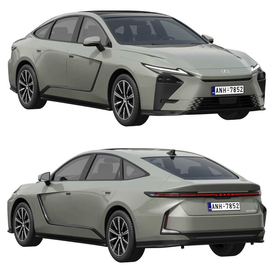 Lexus ES 300h 2026 3D Model for Corona | CGMood