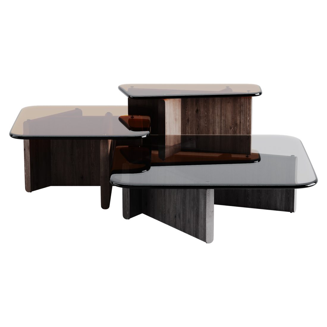 Coffee Table - 3D Model for VRay, Corona
