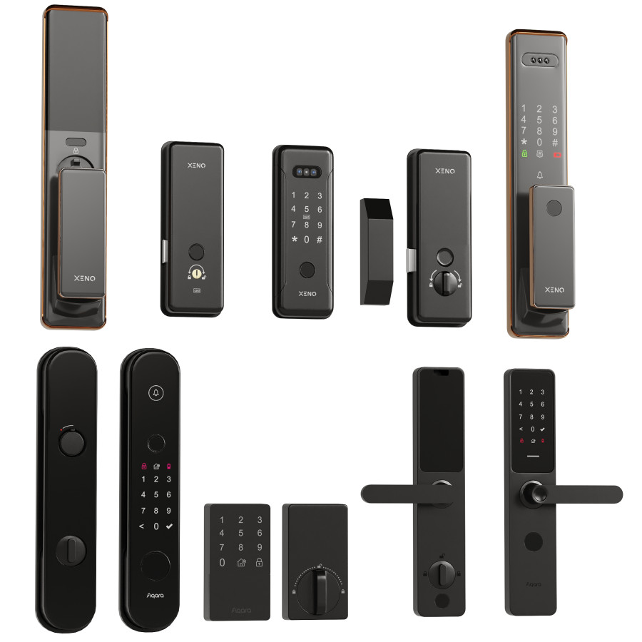 Intercom And Security Set 8 Aqara And Xeno 3D Model for Corona | CGMood
