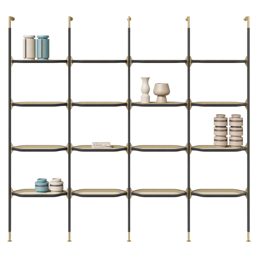 Baxter Libelle Bookcase - 3D Model for VRay, Corona