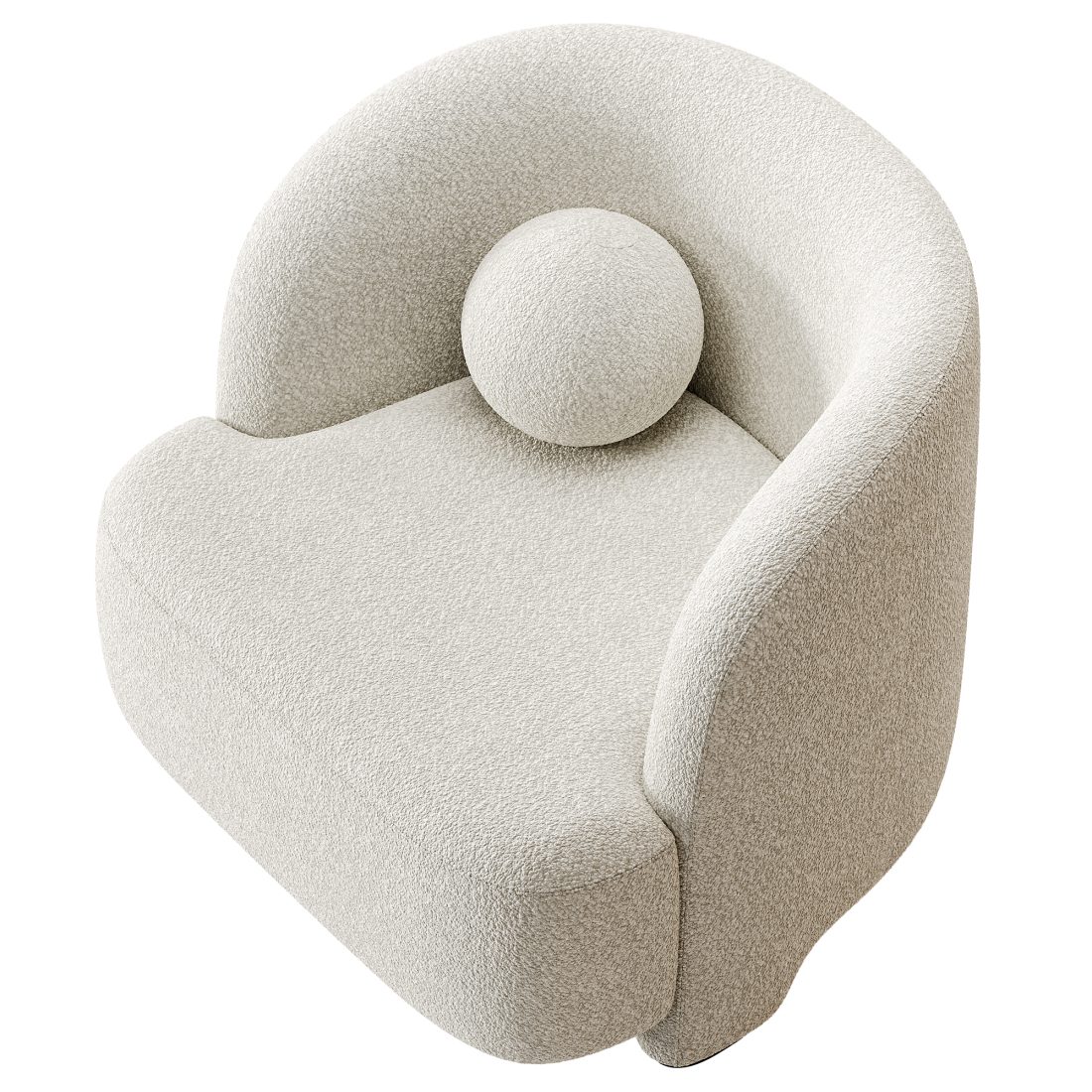 Courb Lounge Chair 3D Model for Corona | CGMood