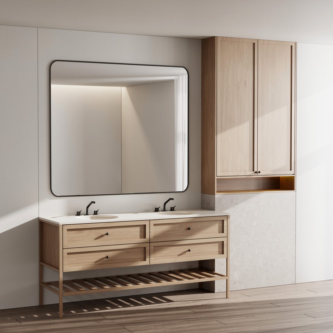 Bathroom Furniture By Fauset Bathroom 139 - 3D Model for VRay, Corona
