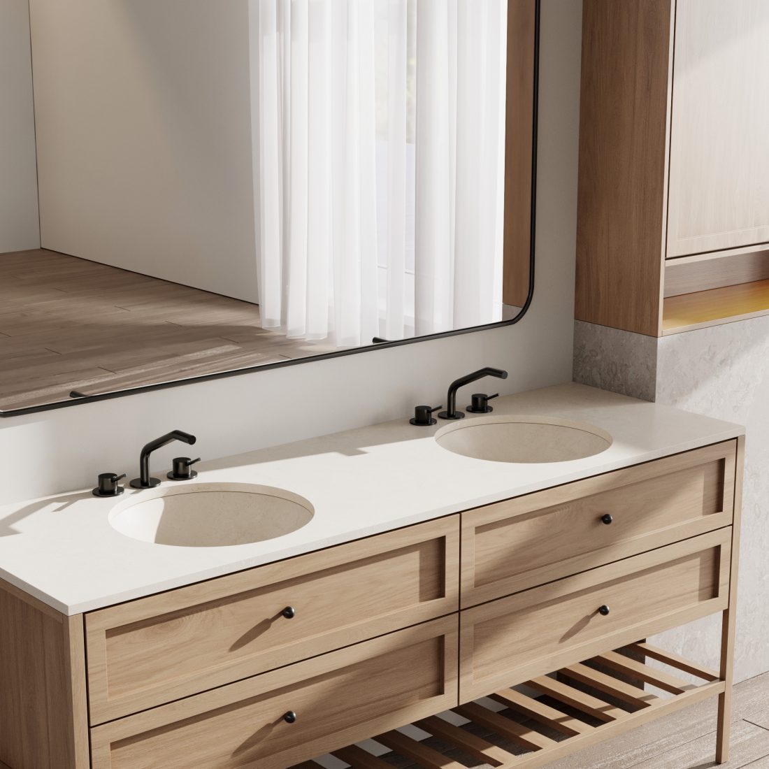 Bathroom Furniture By Fauset Bathroom 139 - 3D Model for VRay, Corona