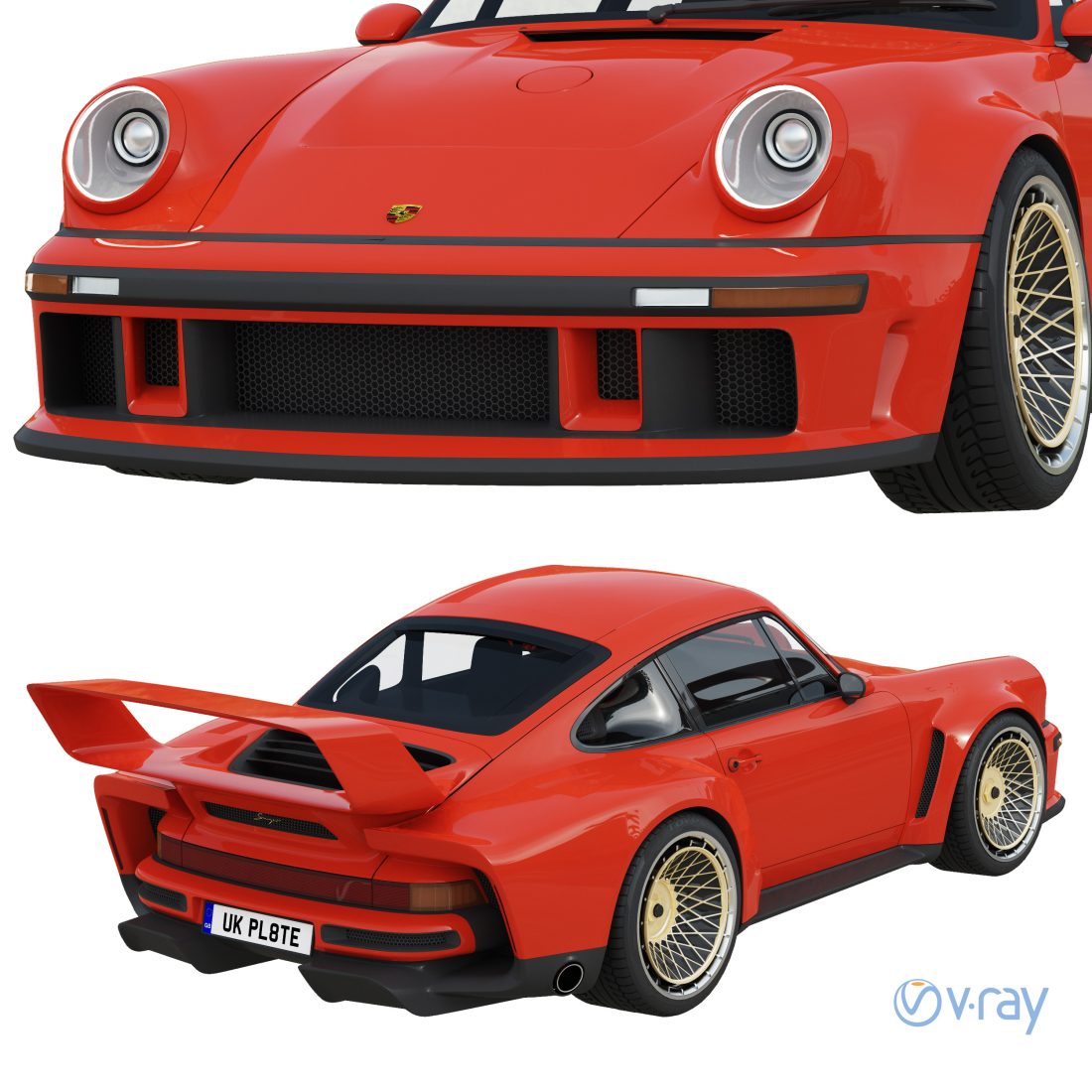 Singer 911 DLS Turbo Track 3D Model for VRay | CGMood