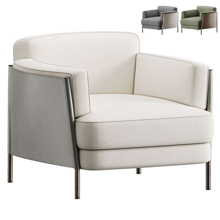 Shelley Armchair By Minotti 3D Model for Corona | CGMood
