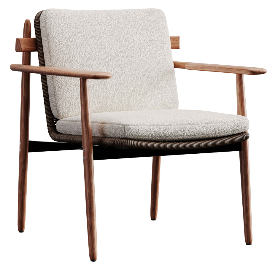 Trio Outdoor Chair - 3D Model for Corona