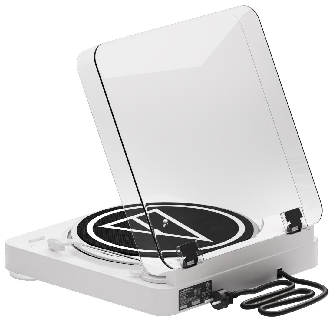 White Audio Technica Turntable 3D Model for VRay, Corona | CGMood