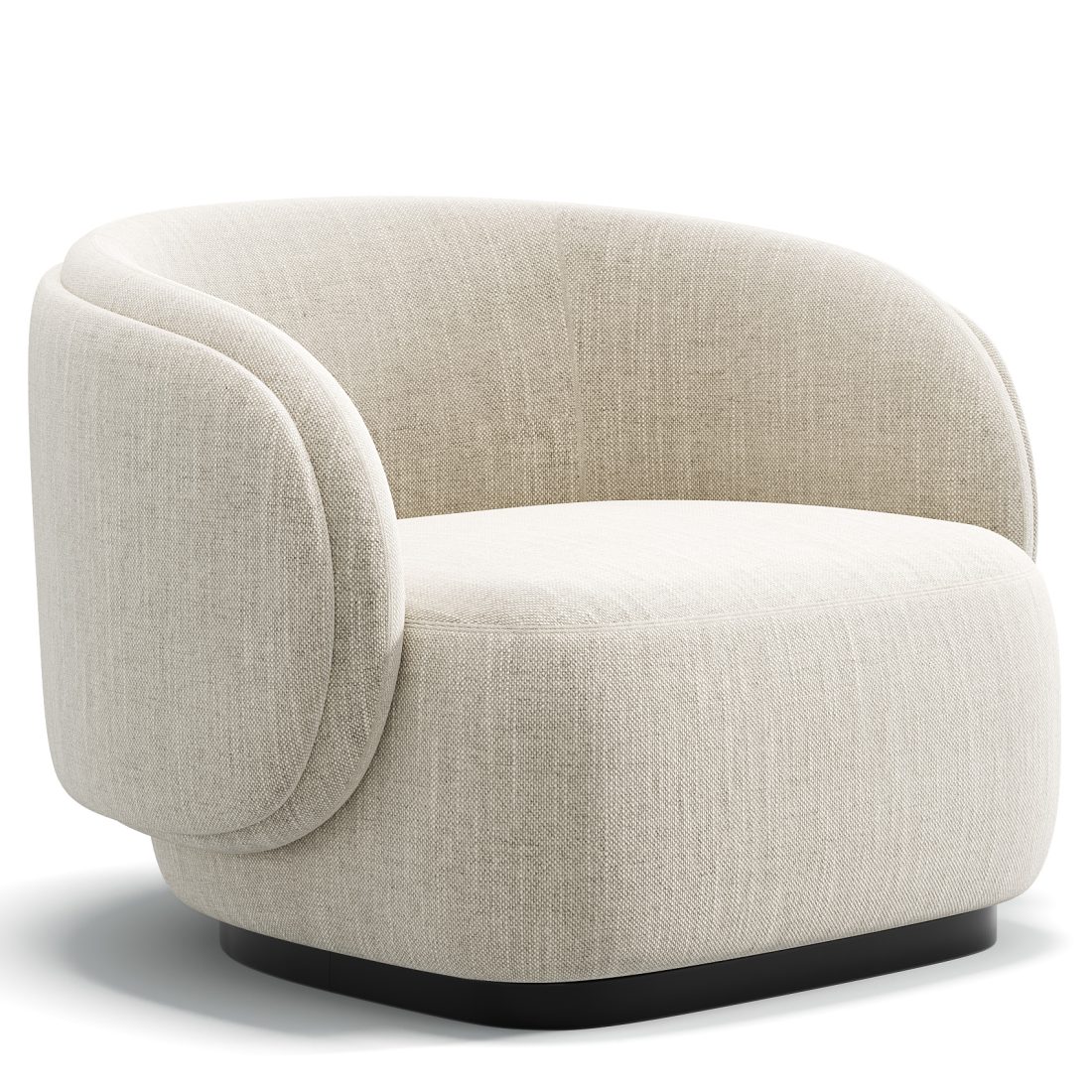 Cocoon Armchair - 3D Model for Corona
