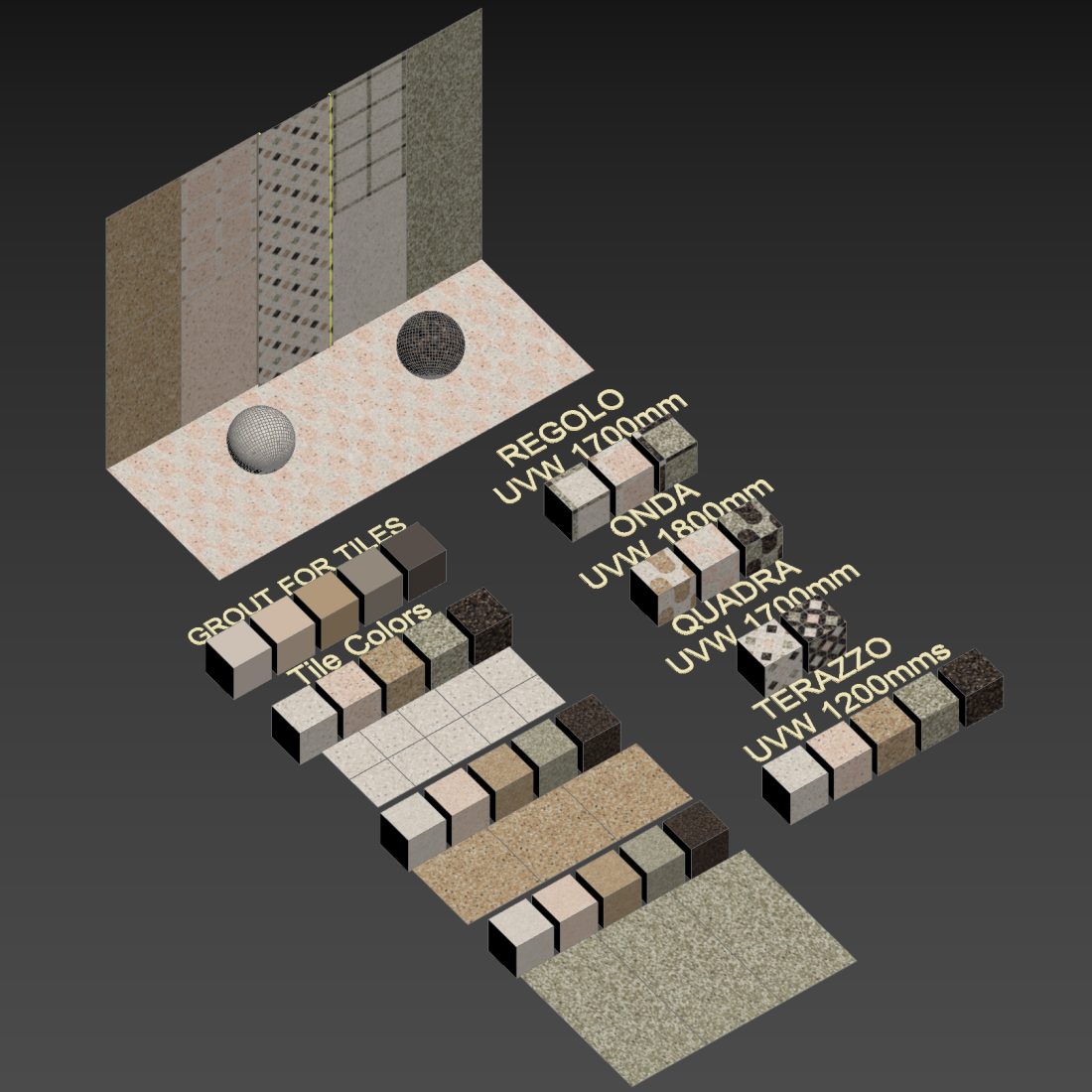 41zero42 Chicco Fullcollection - 3D Model for VRay, Corona