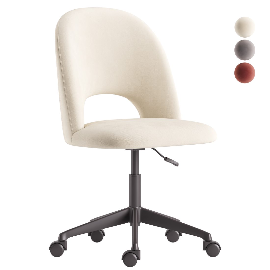 Rachel Office Chair - 3D Model for Corona