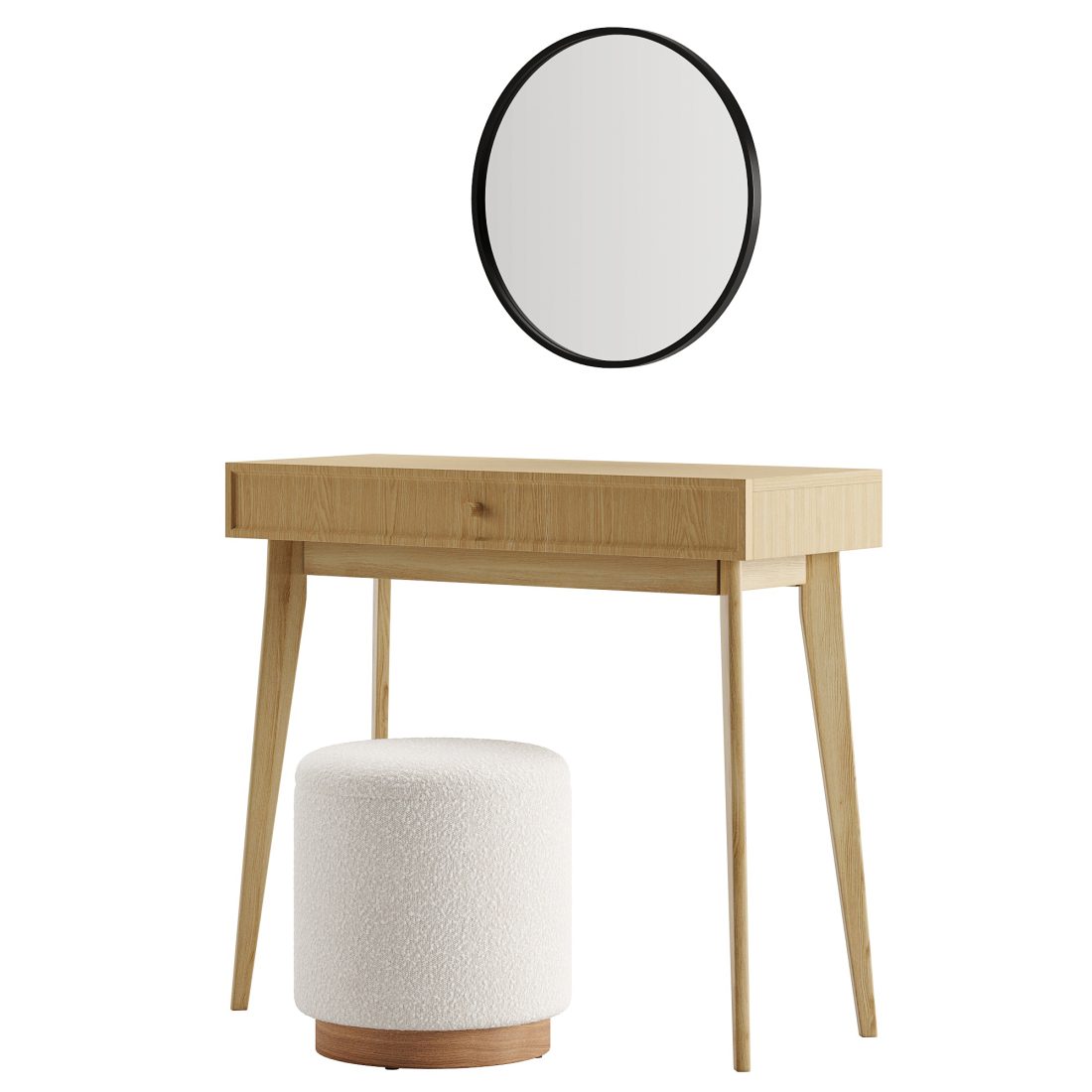 Elegance Dressing Table 3D Model for VRay, Corona | CGMood