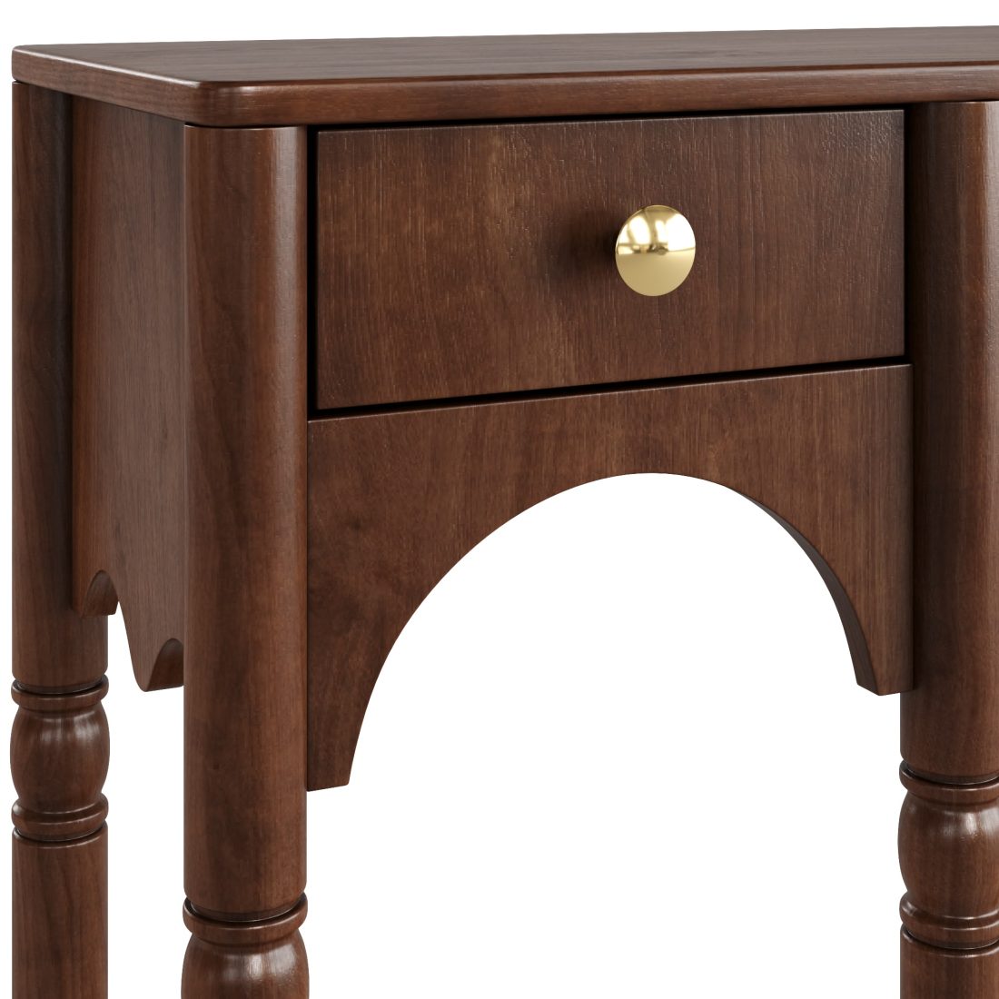 Litfad - Natural Wood Console Table With Legs And - 3D Model for VRay ...