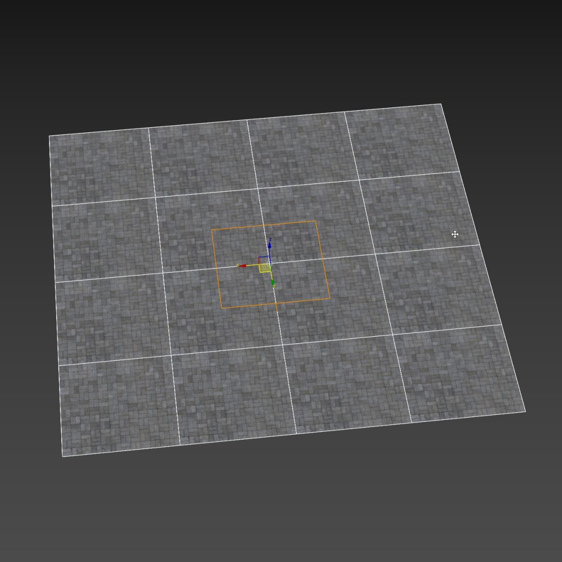 Zig-zag Grey Paving Stone Material 08 - 3D Model for VRay, Corona