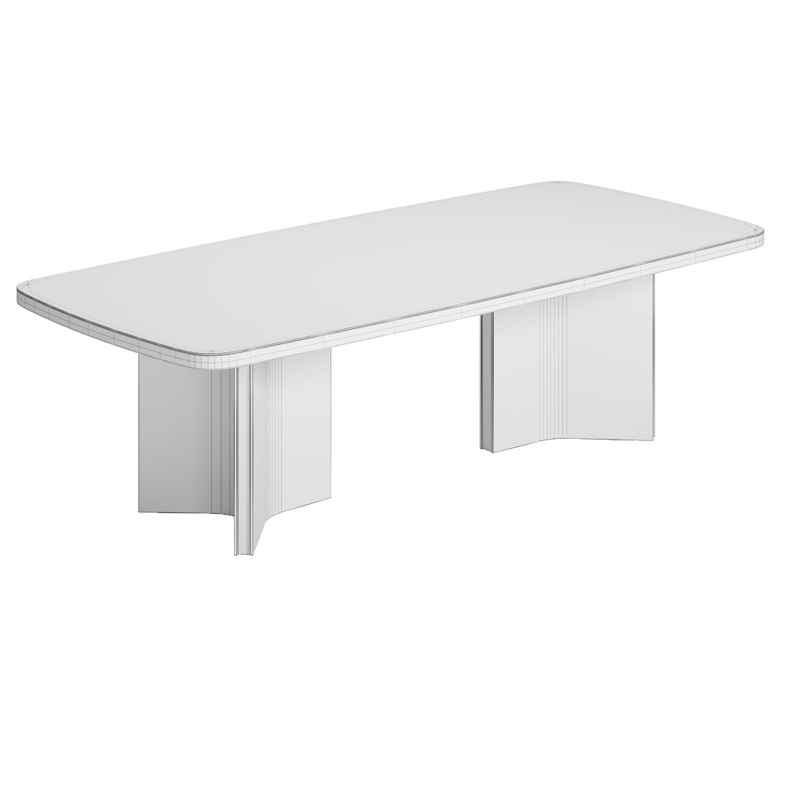 Minotti Marvin Dining Table Type: Model Mid: - 3D Model for Corona