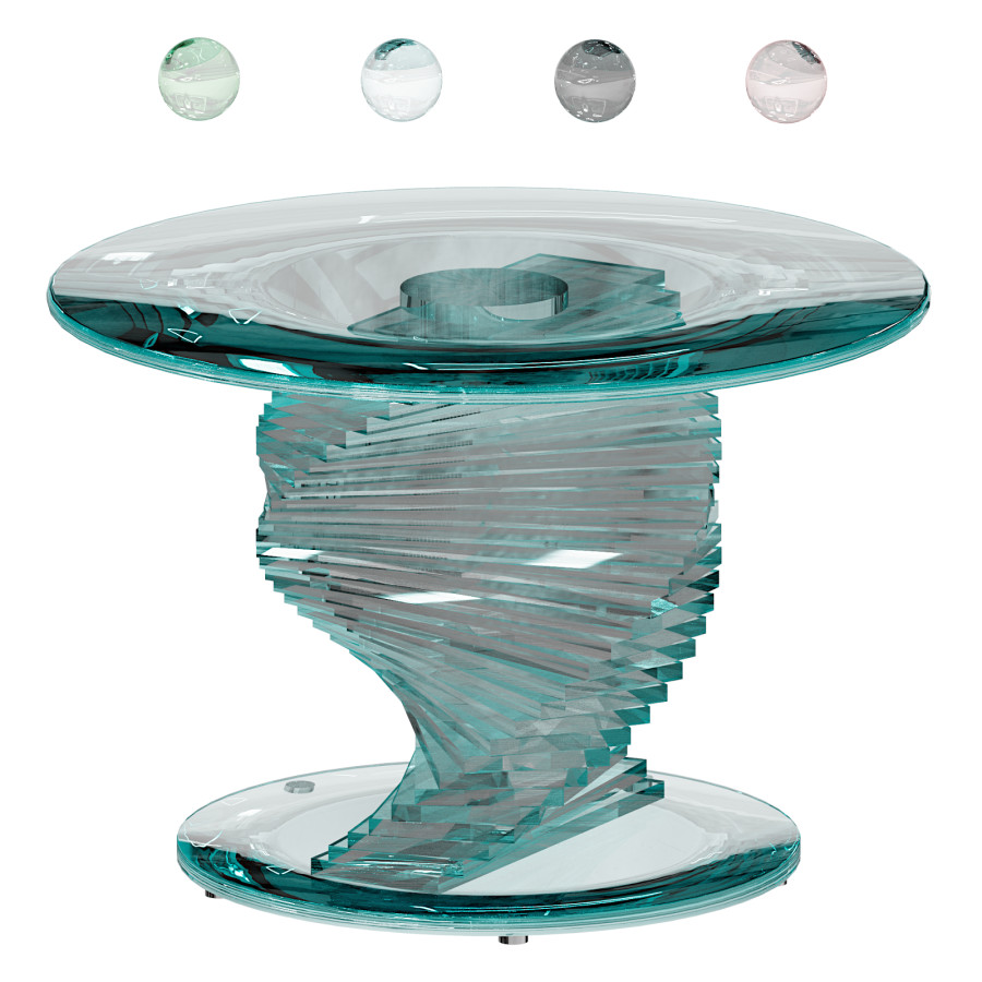 Ariel Round Coffe Table 3D Model for VRay, Corona | CGMood