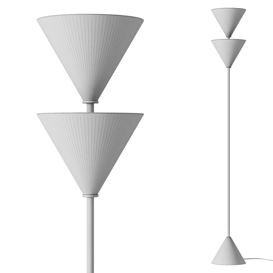 Velos Floor Lamp 3D Model for Corona | CGMood