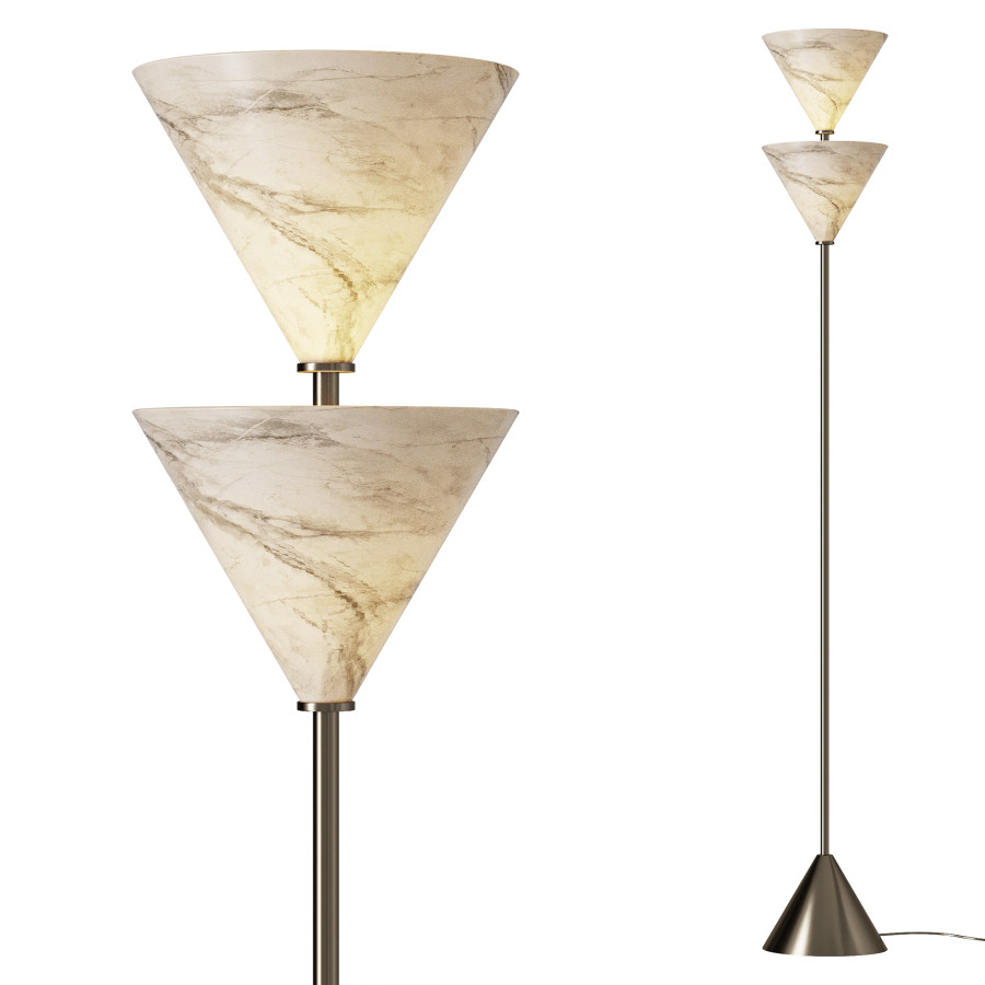 Velos Floor Lamp 3D Model for Corona | CGMood