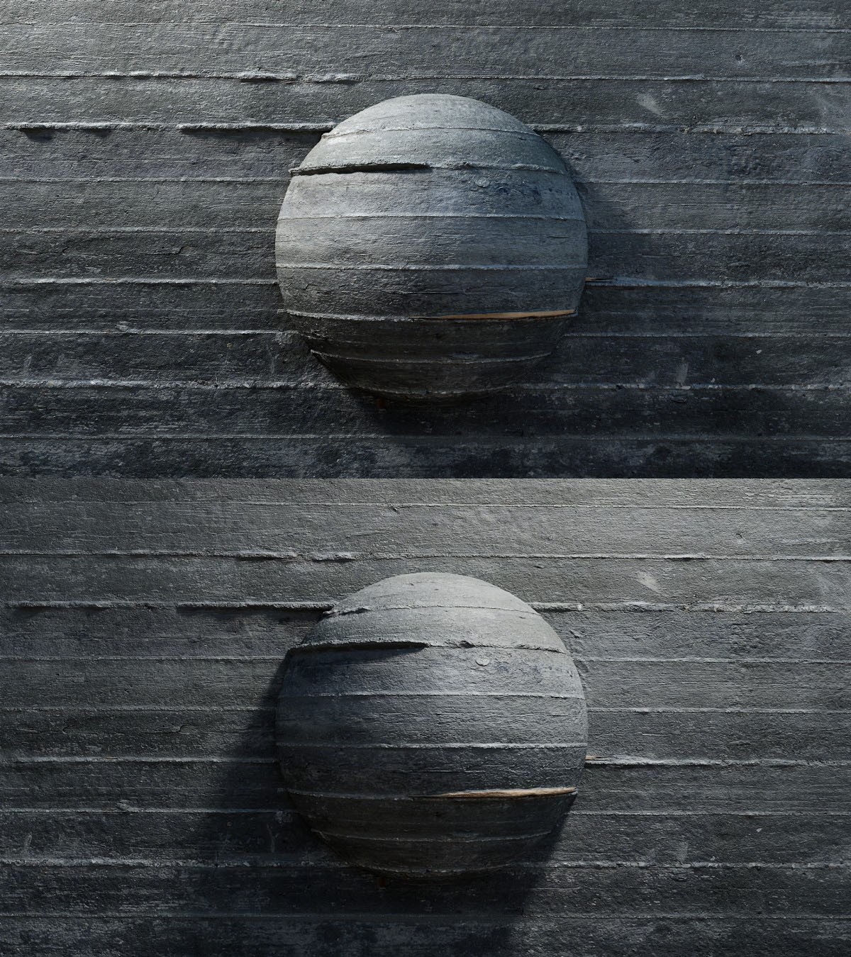 Concrete Wall - 3D Model for Corona