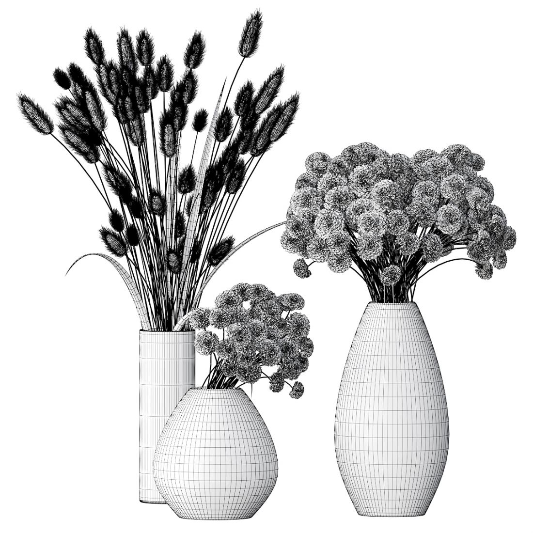 Dry Flower Collection 6 - 3D Model for VRay, Corona