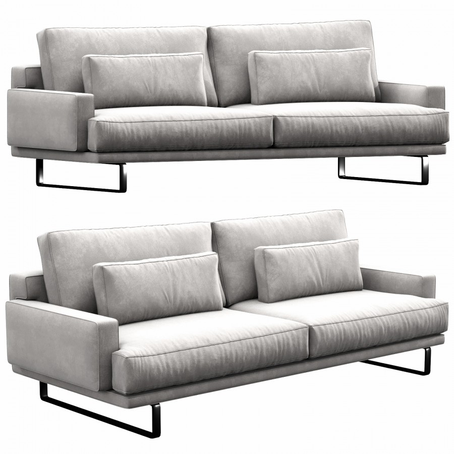 Interface Rex Sofa 3D Model for VRay, Corona | CGMood