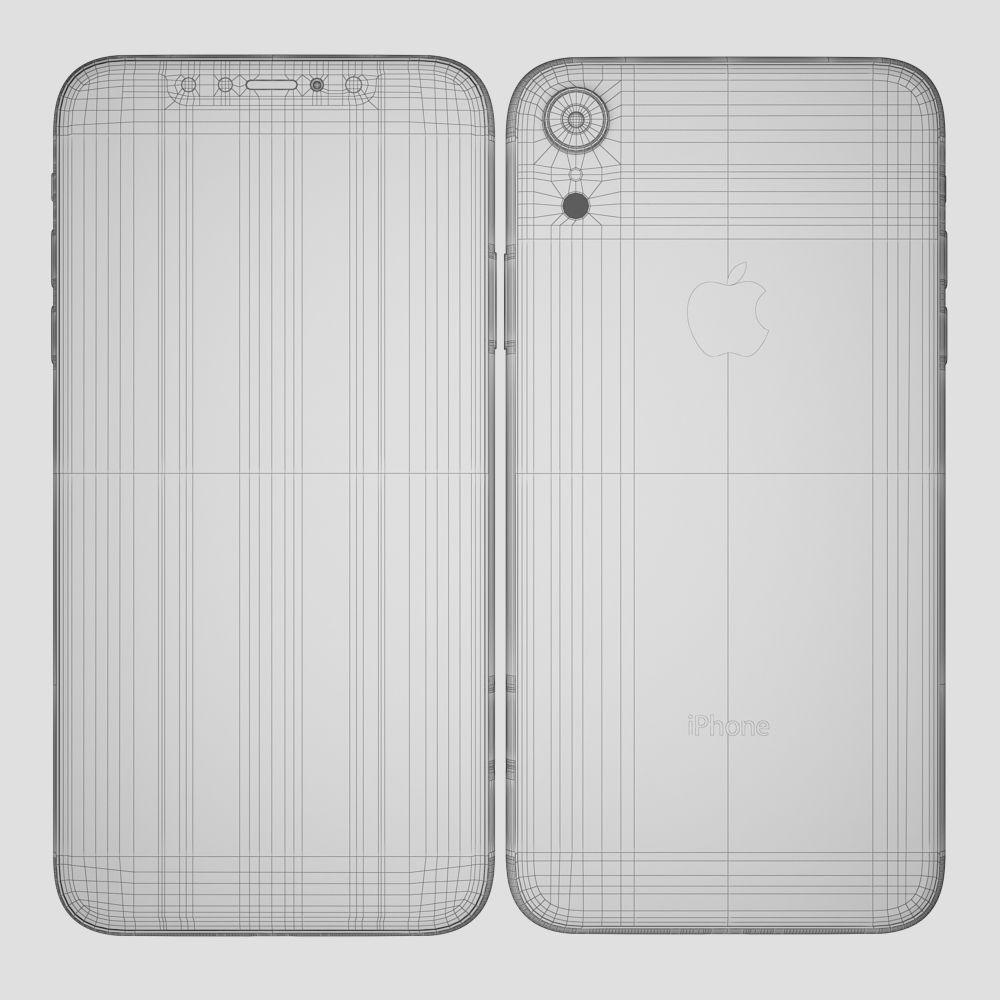 Apple Iphone Xr All Colors - 3D Model for VRay, Corona