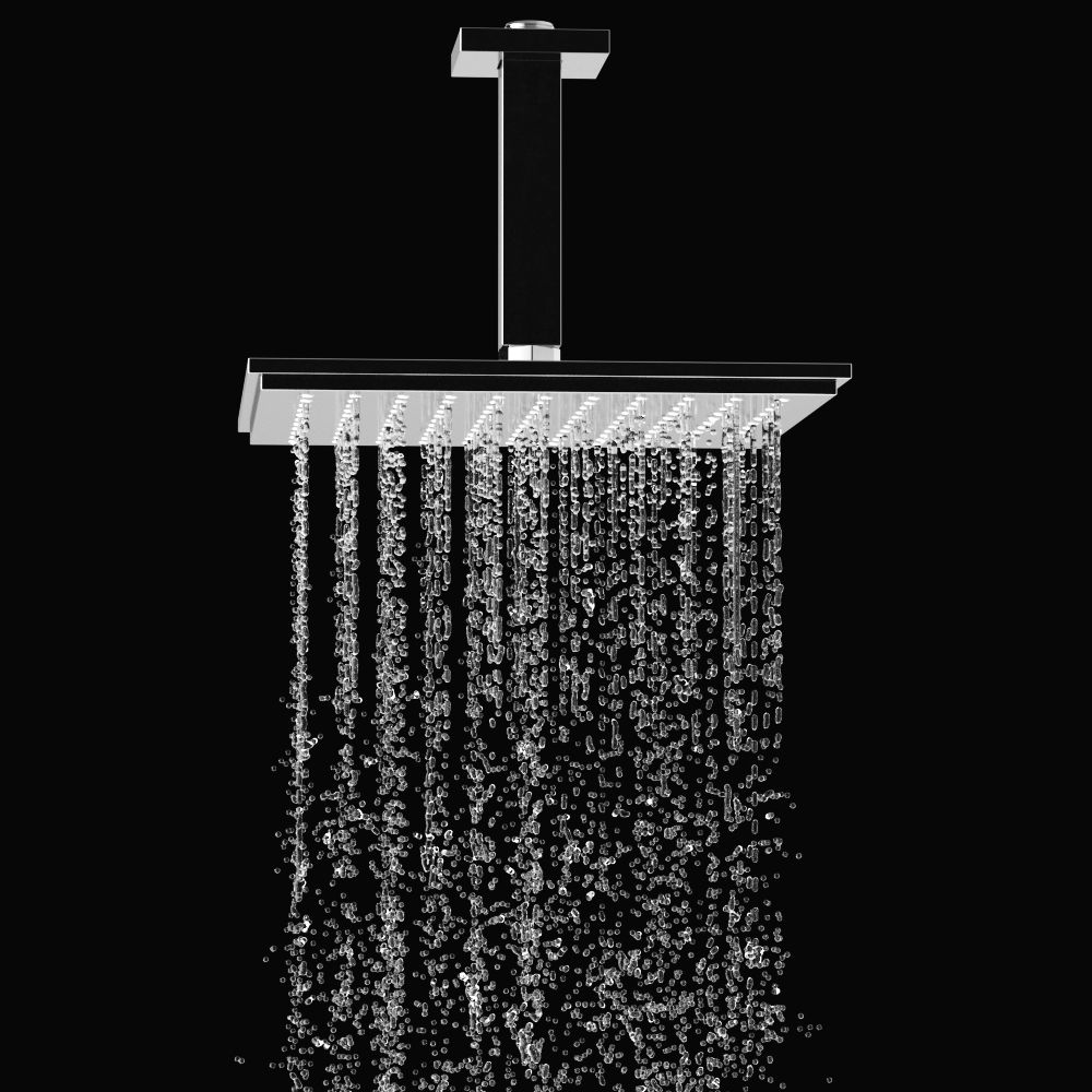 Overhead Shower Grohe Rainshower Allure - 3D Model for VRay