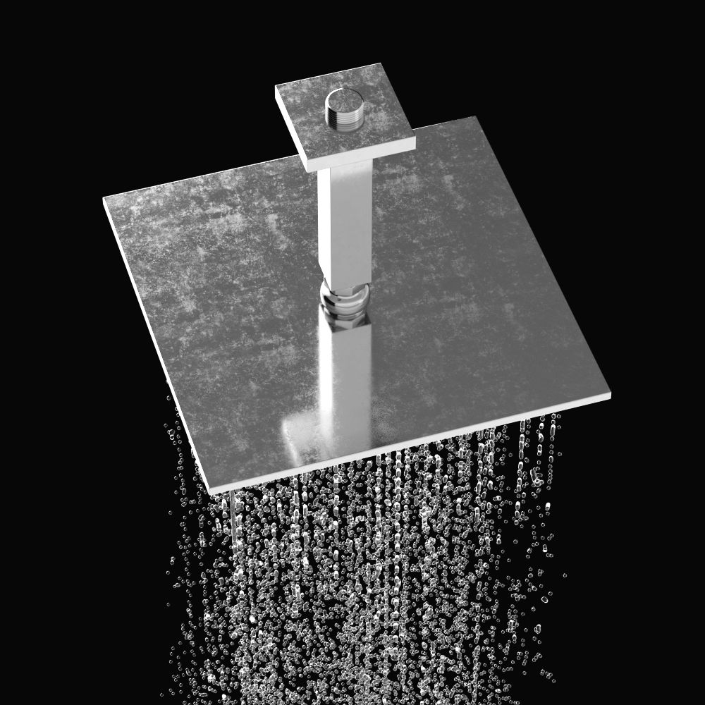 Overhead Shower Grohe Rainshower Allure - 3D Model for VRay