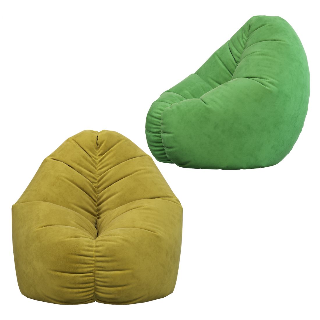 Pouf Bag - 3D Model for Corona
