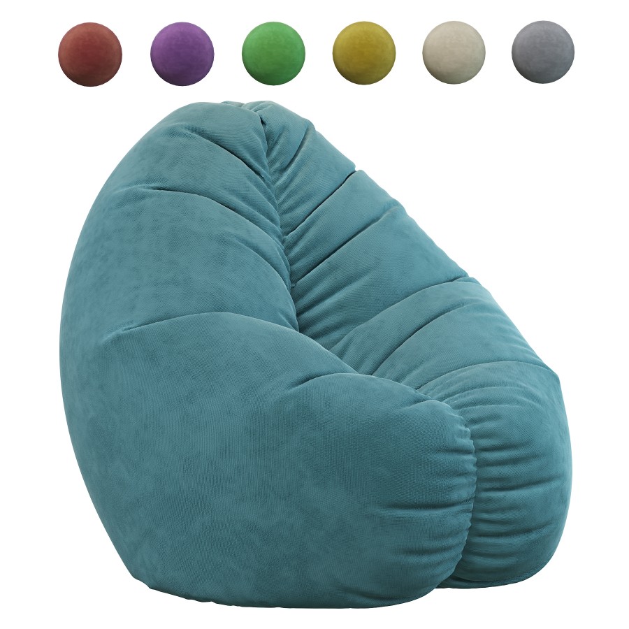 Pouf Bag - 3D Model for Corona