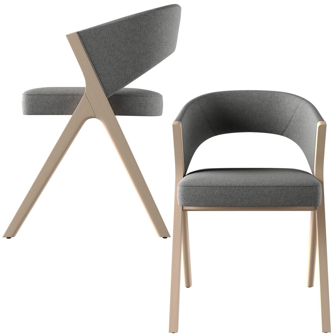 Susan Chair - 3D Model for VRay, Corona