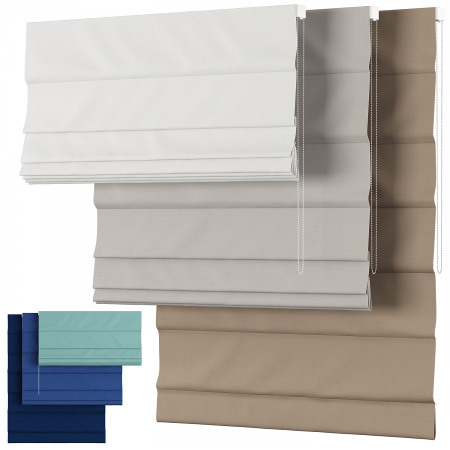 Roman Curtains 98 | Swift Direct Blinds | Panama - 3D Model for VRay ...