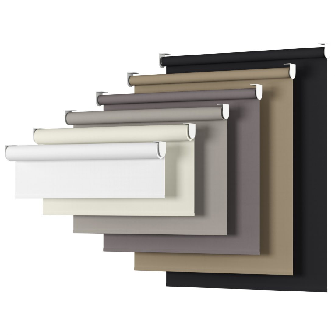 Roller Blind 65 | Swift Direct Blinds | Vitra - 3D Model for VRay, Corona
