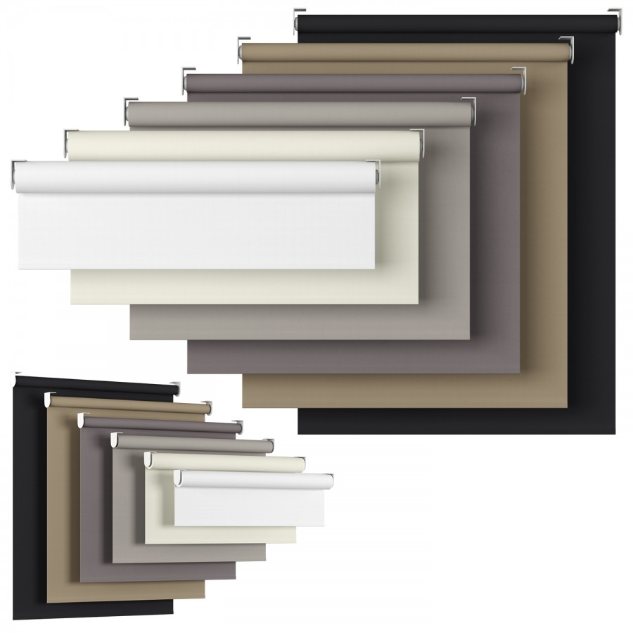 Roller Blind 65 | Swift Direct Blinds | Vitra - 3D Model for VRay, Corona