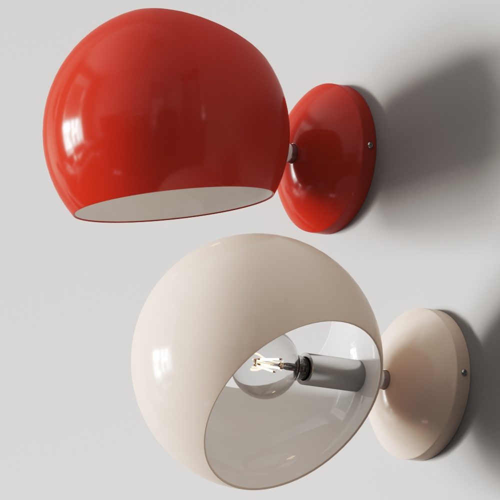 David Weeks Studio Big Boi Sconces - 3D Model for VRay, Corona