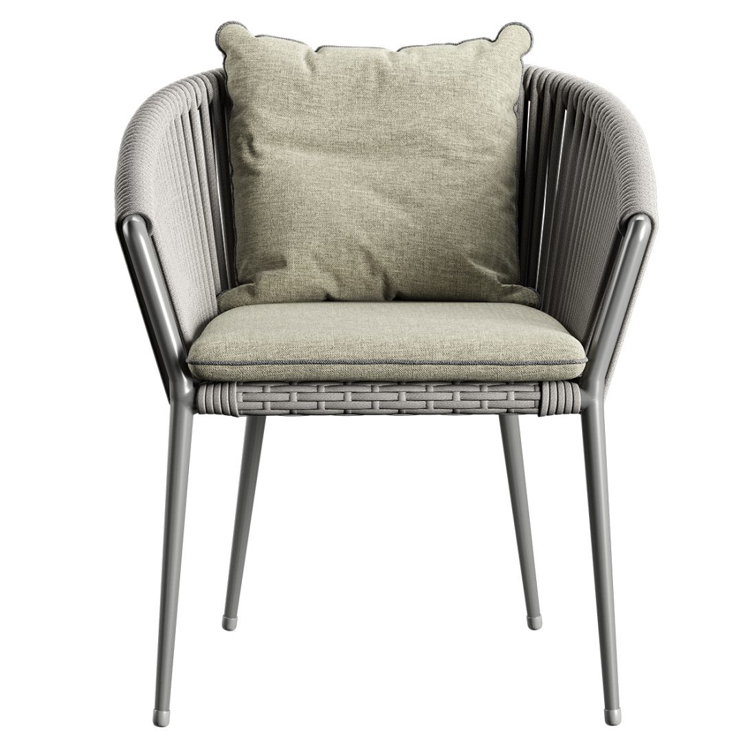 Muse Dining Chair - 3D Model for Corona