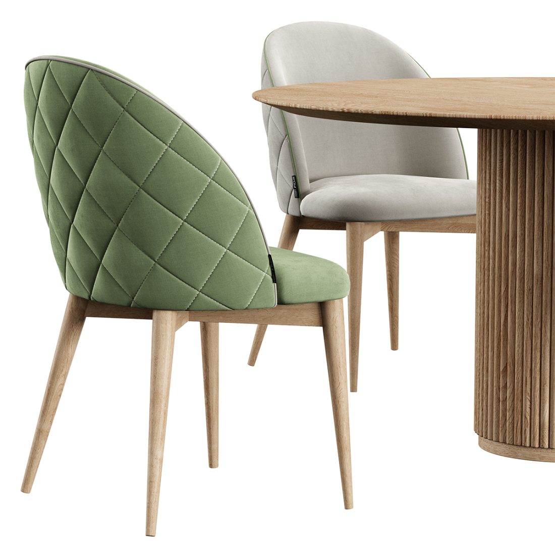 Dijon Chair Palais Royal Table 3D Model for Corona | CGMood